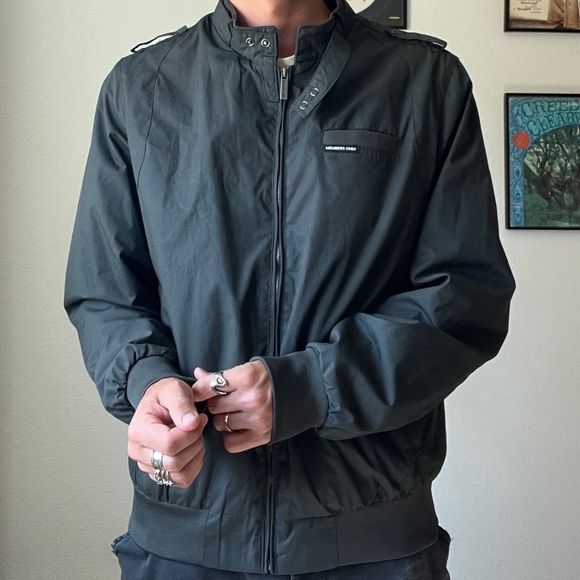 Members Only | Jackets & Coats | Members Only Mens Classic Iconic Racer ...